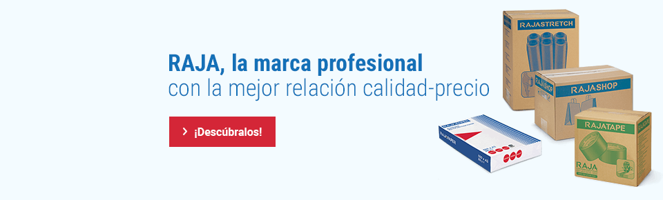 Rajapack | Embalajes, cajas de cartón, bolsas y material de almacén