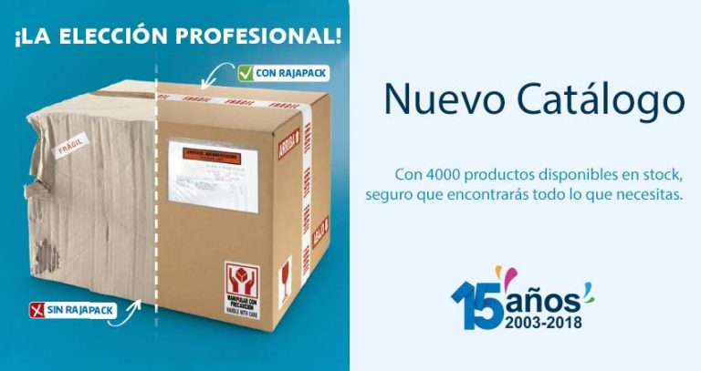 Lanzamos el Nuevo Catálogo de Rajapack con 450 Novedades RAJAPACK